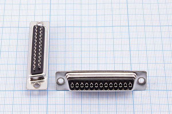 DS1033-25FBNSiSS-CT [DB-25F] --- Разъемы D-SUB