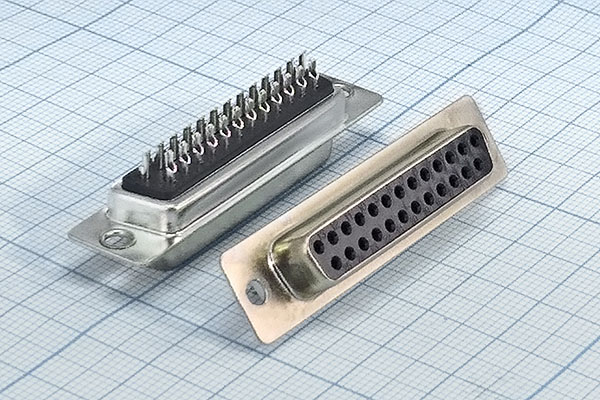 DS1033-25FBNSiSS-CT [DB-25F] --- Разъемы D-SUB