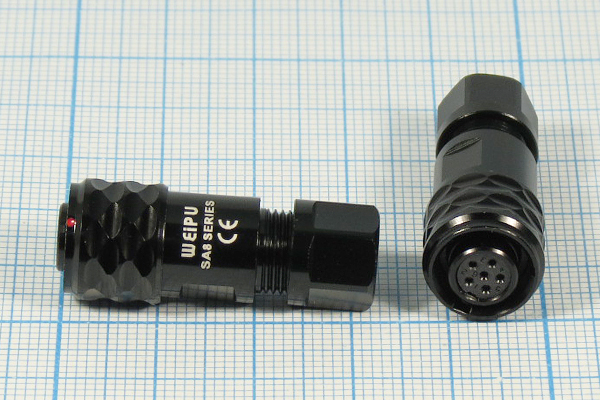 SA810/S6[мет] --- Разъемы WEIPU (IP68)